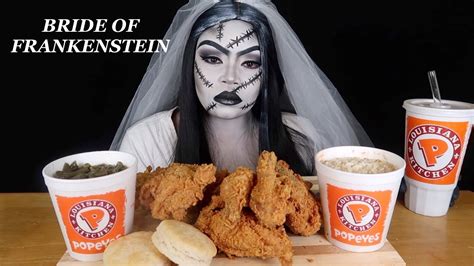 Popeyes Mukbang 먹방 Eating Show Youtube