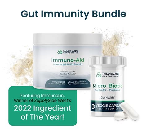 Tailor Made CompoundingGut Immunity Bundle Integrative Healthcare