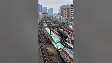 E8系分割併合試運転 東京駅入線 2日目 Youtube
