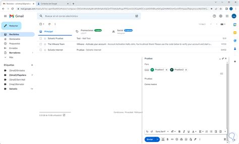 Cómo Enviar un Correo a Varios Destinatarios Solvetic