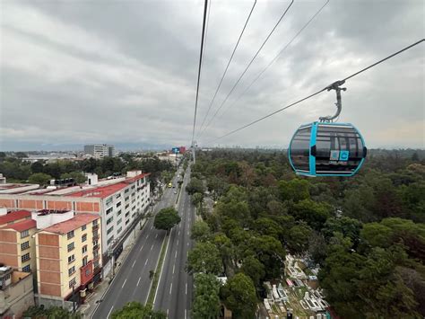 Chilango Línea 3 Del Cablebús En Chapultepec Ya Abrió Así Es Fotos