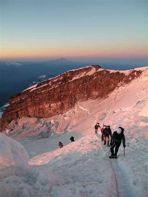 Climbing Mount Rainier Mount Rainier National Park National Parks Rainier National Park