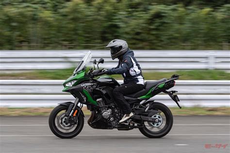 【画像ギャラリー】「カワサキ 新型ヴェルシス1000se試乗速報」日本発売前に、最新電子制御サスペンションとのマッチングをテストする モーサイ
