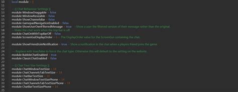 How Would I Change The Appearance Of The Chat Scripting Support Developer Forum Roblox