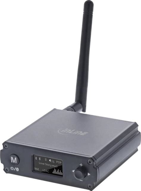 Inline Bluetooth 51 Hifi Receiver And Usb Dac Mit Lcd Galaxus