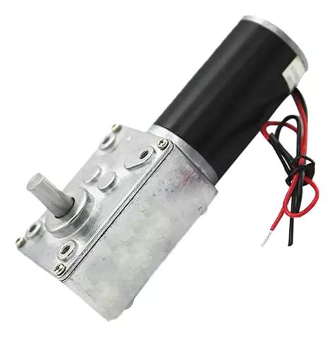 Motor Con Engranaje Helicoidal 12v 80rpm Cuotas Sin Interés