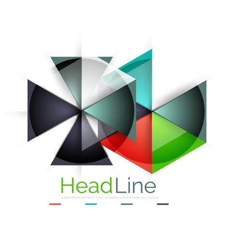 Premium Vector Triangle Abstract Background