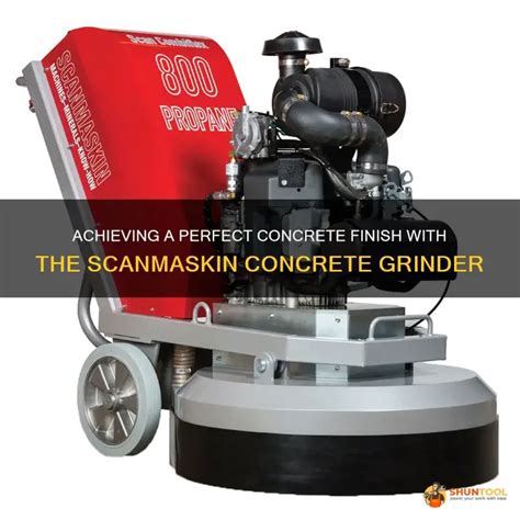Achieving A Perfect Concrete Finish With The Scanmaskin Concrete