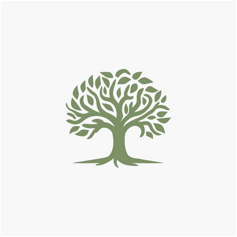 Premium Vector Tree Logo Design Vector Illustration