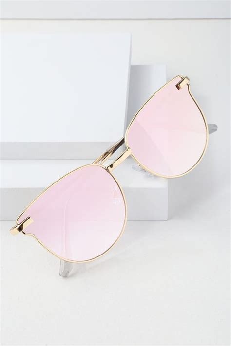 Shine So Bright Pink Mirrored Sunglasses Pink Mirrored Sunglasses