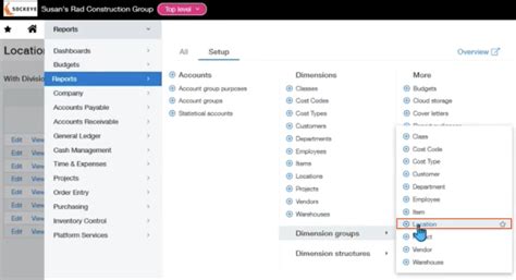 Creating Dimension Groups Using Custom Fields In Sage Intacct Sockeye
