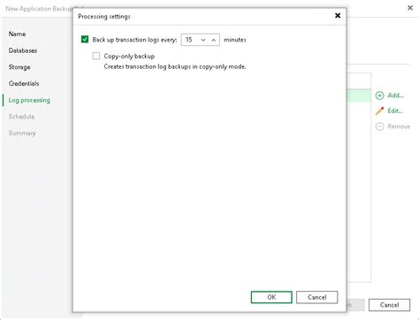 Processing Settings Veeam Backup And Replication User Guide