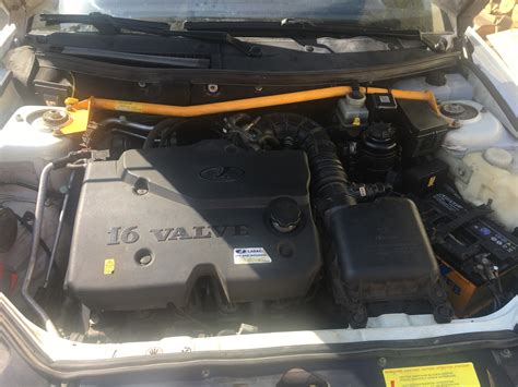 Установка кондиционера Halla с ГУР в Приору — Lada Приора универсал, 1 ...