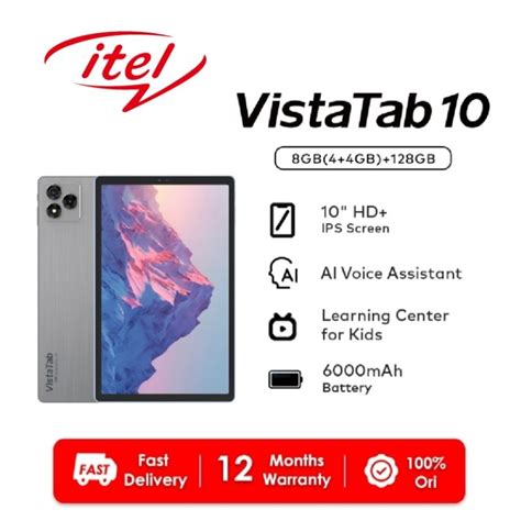 Jual Itel Vista Tab 10 4G LTE 4GB 128GB 10 1 HD IPS Screen 6000mAh