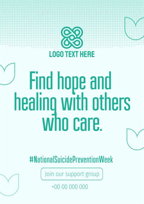 Suicide Prevention Awareness Letterhead Brandcrowd Letterhead Maker