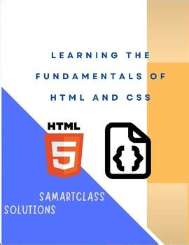 Learning The Fundamentals Of Html And Css Best Seller By Smartclass Solutions