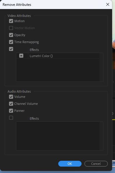 On Default Deselect Attributes In Remove Attribut Adobe Community