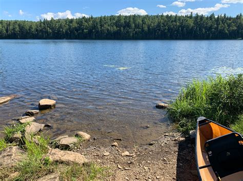 Portage Between Alder Lake And Canoe Lake In The BWCA