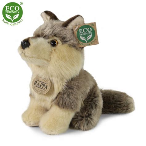 Realistyczny Pluszowy Wilk Maskotka WOLF 18 Cm Kiditoy Pl
