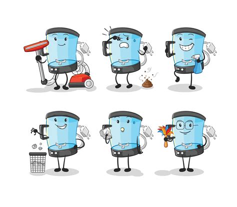 Blender Cute Cartoon 10736027 Vector Art At Vecteezy