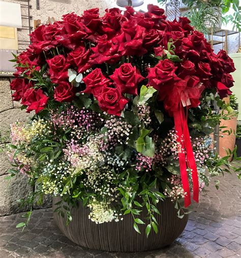 Composizione Rose Ti Amerò Per Sempre Gargiulo Fioraio Napoli