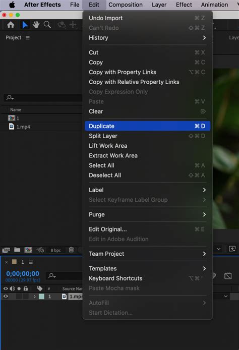 How To Duplicate Footage In After Effects Aejuice