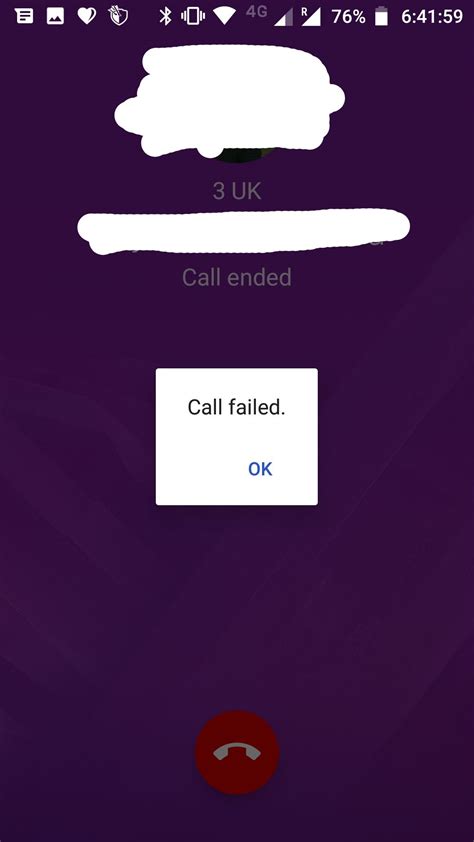 Call Ended Call Failed Motorola Community