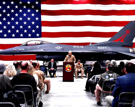 Navy Adversary F 16c Vfc 13 Fighting Saints For Microsoft Flight
