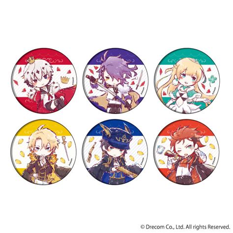 缶バッジ「悪魔王子と操り人形」01コンプリートbox全6種グラフアートイラスト｜アニメ・キャラクターコラボグッズのecならeeo