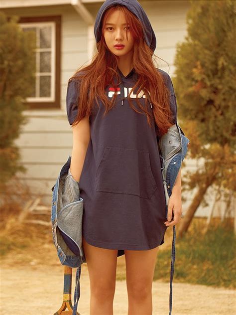 Fila와 찰떡인 김유정 휠라 화보 연예이슈 수다방 네모판