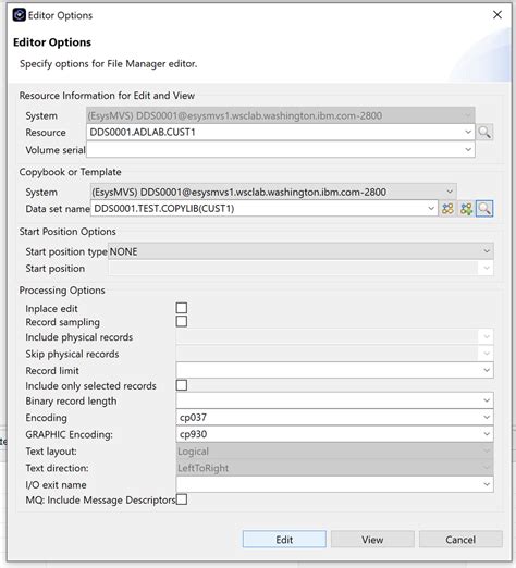 File Manager Formatted Editor Tutorial