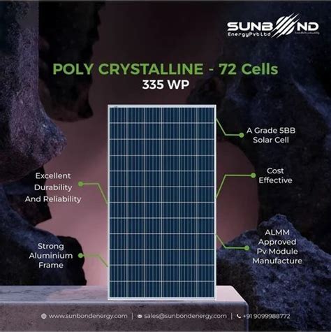 Sunbond Mono Half Cut Bifacial 540 Watt Solar Panel At ₹ 12999piece
