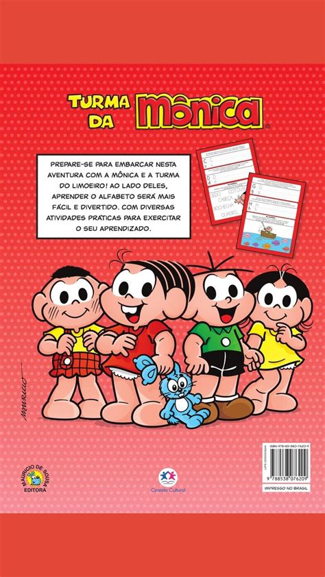 Turma Da Mônica Vamos Aprender O Alfabeto Autor Ciranda Cultural