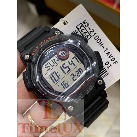 Casio Rubber Mens Ws 2100h 1a Shopee Philippines