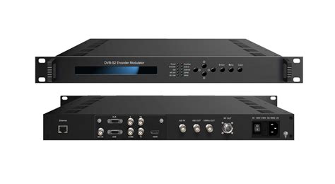 hdmi cvbs to dvb s s2 rf and asi output modulator