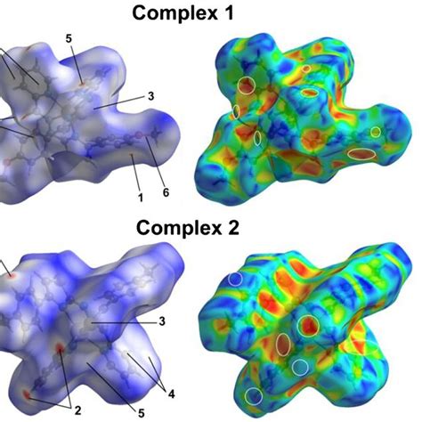2‐d Fingerprint Plot Hirshfeld Surface Mapped With Dnorm Shape Index Download Scientific
