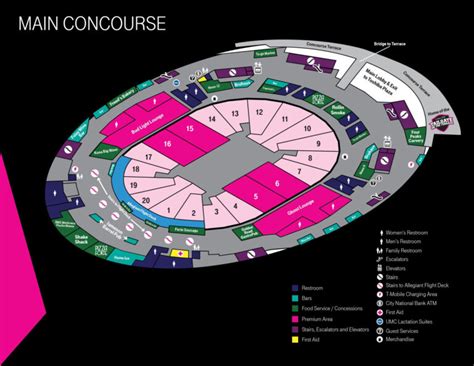 Arena Maps T Mobile Arena Arena Seating Chart