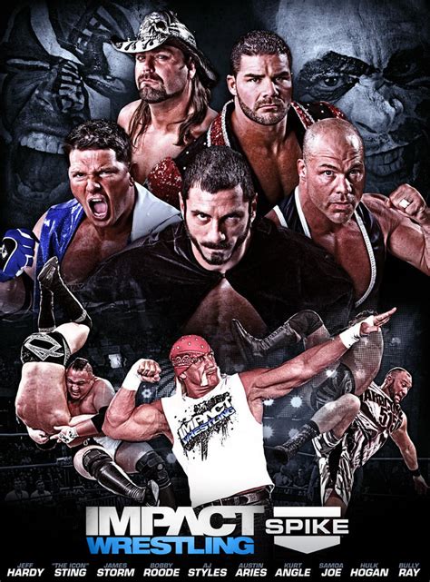 Tna Impact Wrestling Poster By Yourfightpage On Deviantart