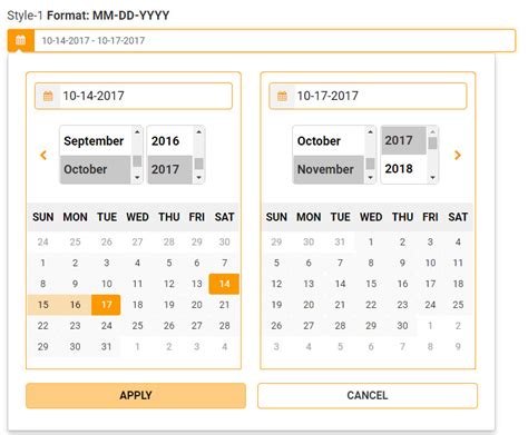 Daterange Multipurpose Responsive Date Range Picker By Mgscoder