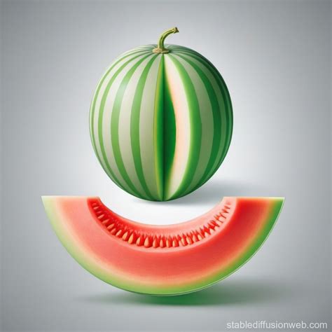 Melon Logo Design Stable Diffusion Online
