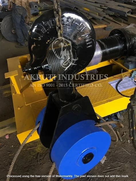 Yellow Eot Crane Hook Block Assembly At ₹ 75000 Piece In Sinnar Id 25529739430