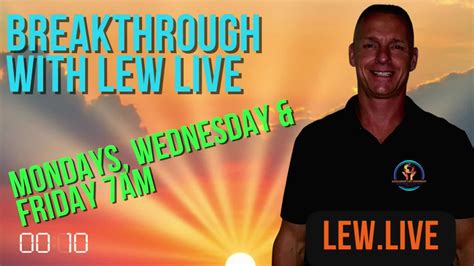 Stnd For Something Or Fall For Anything Join Coach Lew Live Every