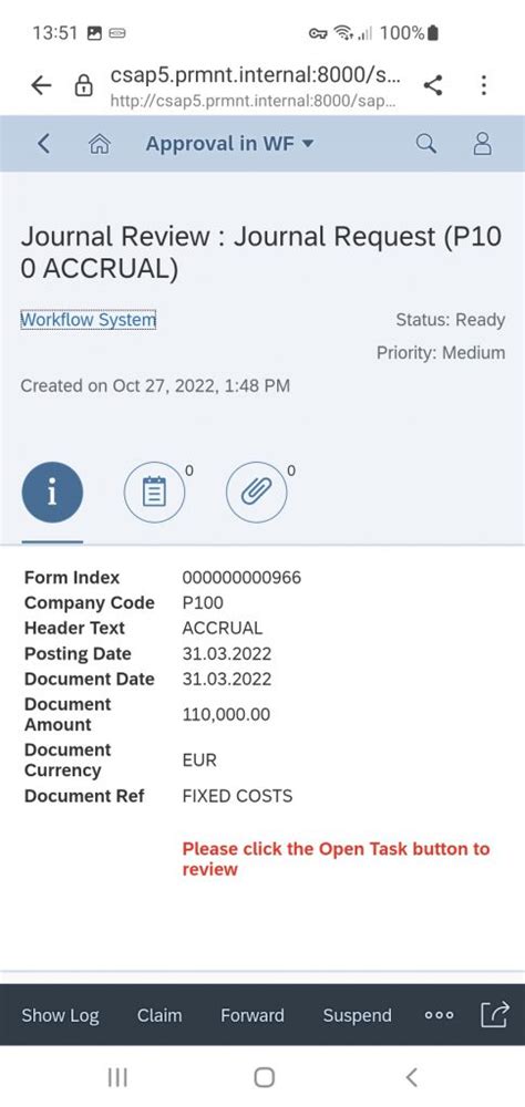 Inbox Fiori Promenta Documentation