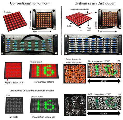 Kirigami Inspired Design Enables Uniform 200 Stretch In Multi Pixel Display Arrays Infralog
