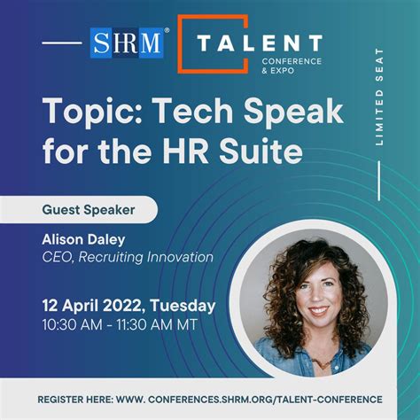 Alison Daley 🕊️ On Linkedin Shrmtalent Recruiting Techrecruiter
