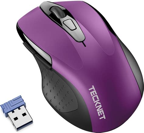 Tecknet 6 Adjustable 4000 Dpi Wireless Silent Optical Mouse 4 Colors 750 Free Shipping W