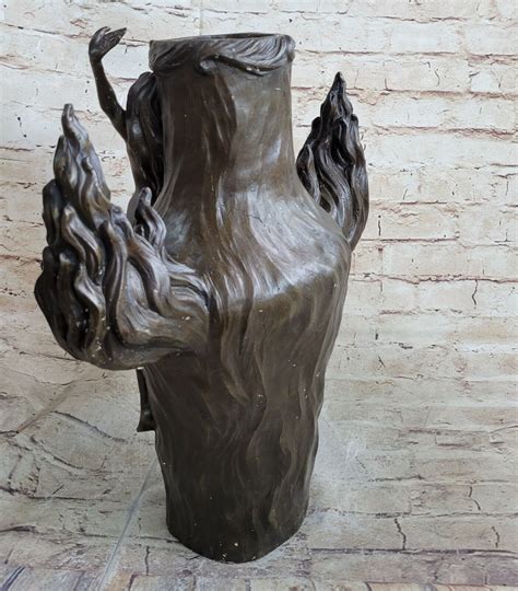 JUGENDSTIL WIENER BRONZE VIENNA VASE FRAU Lady MAIDEN BOY ART NUDE ARTWORK EBay