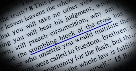 A Stone Of Stumblinga Rock Of Offense TheoGeek