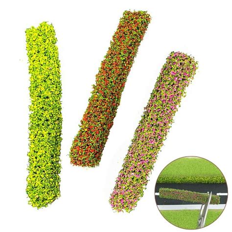 Ounamio Miniature Shrub Strips Bush Model Scenery Aritificial Plants