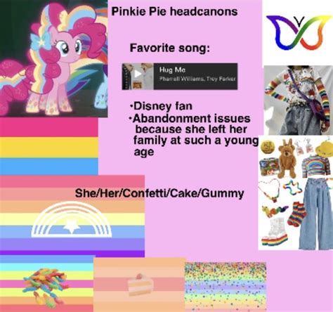 Pinkie Pie Headcanons In 2023 Headcanon Pinkie Pie Mlp